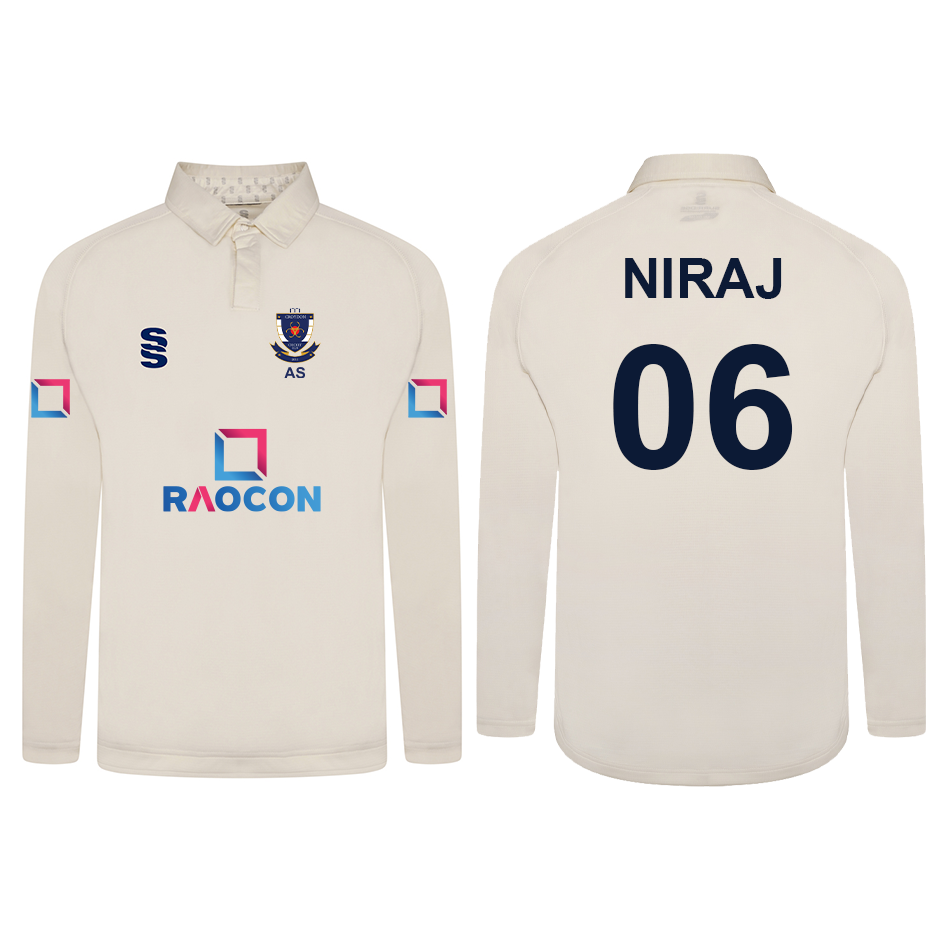 Croydon Cricket Club Fuse Cricket Shirt Long Sleeve | MR Cricket Hockey
