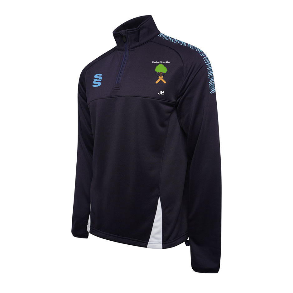 Elmdon CC Fuse Midlayer Navy Sky | MR Cricket Hockey