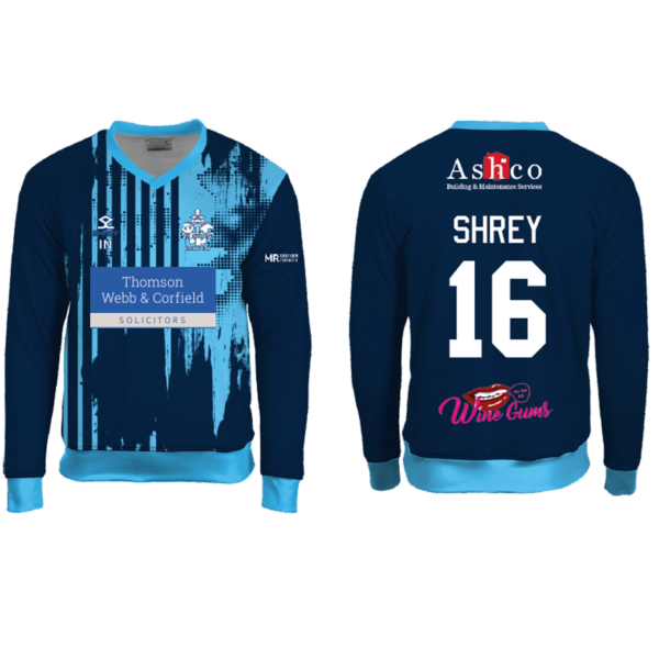 Histon CC Sublimated One Day Match Shirt Sweater | MR Cricket Hockey