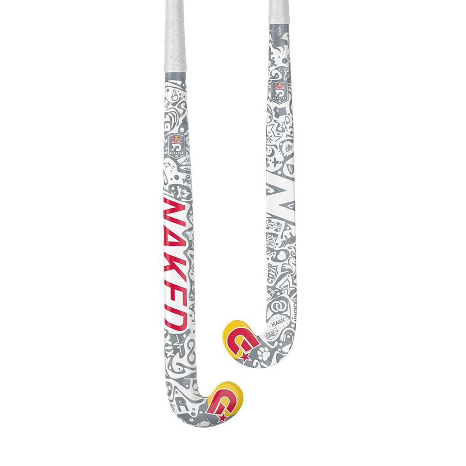 Naked Hockey Red Bull OG Power Plus Low Bow Hockey Stick 2024 | MR ...