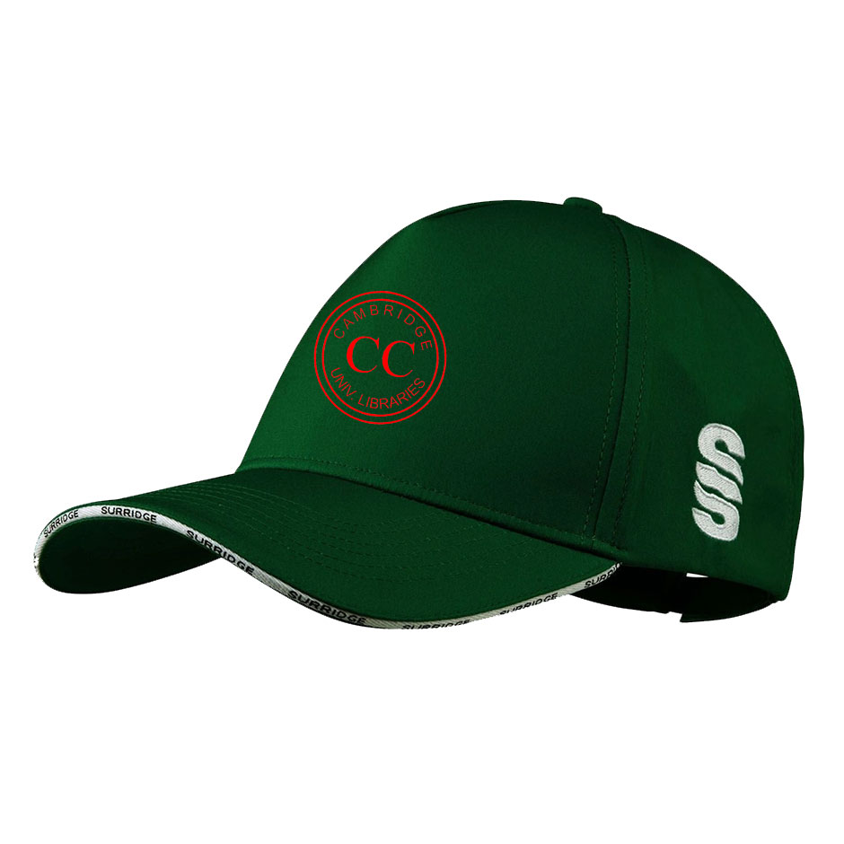 Cambridge University Libraries CC Embroidered SS Cap Bottle Green | MR ...