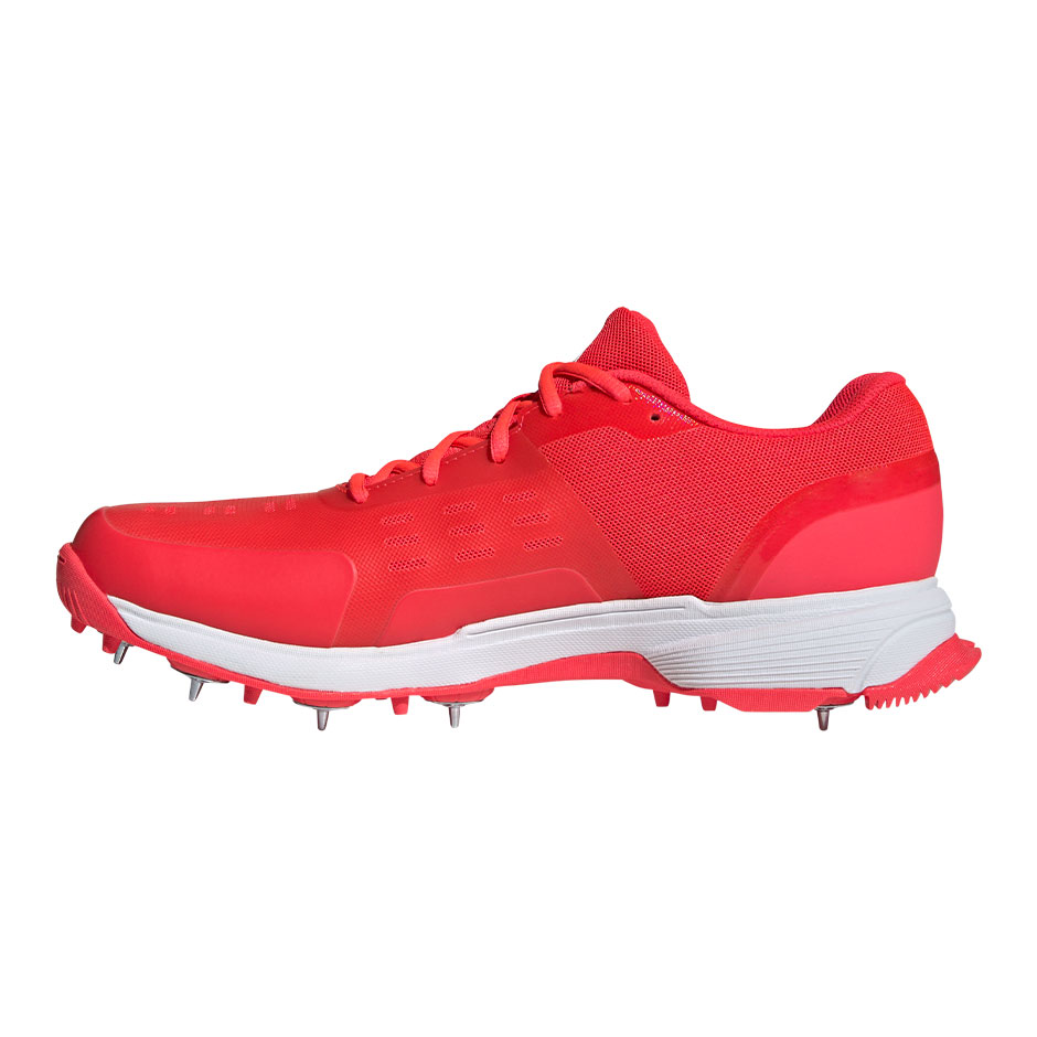 Adipower 22 YDS Spiked Cricket Shoe Red 2025 | MR Cricket Hockey