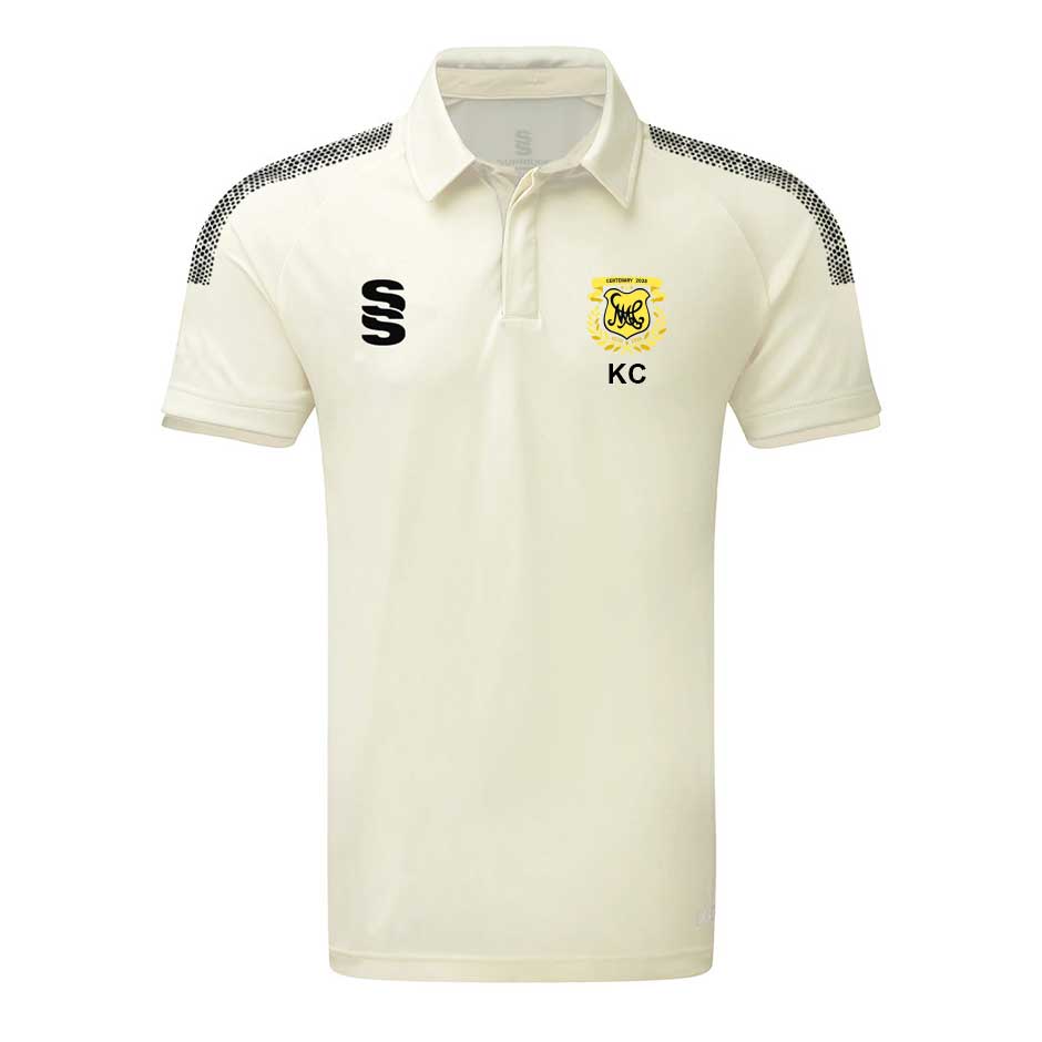 Mayfield CC Dual Ergo Short Sleeve Match Shirt Black Trim - Centenary ...