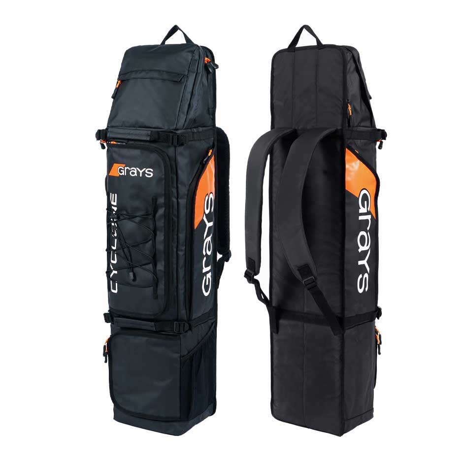 Grays Hockey Cyclone Waterproof Hockey Kitbag Black | MR Cricket Hockey