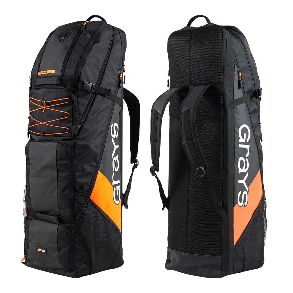 Grays Hockey Alpha X Hockey Kit Bag Black | MR Cricket Hockey