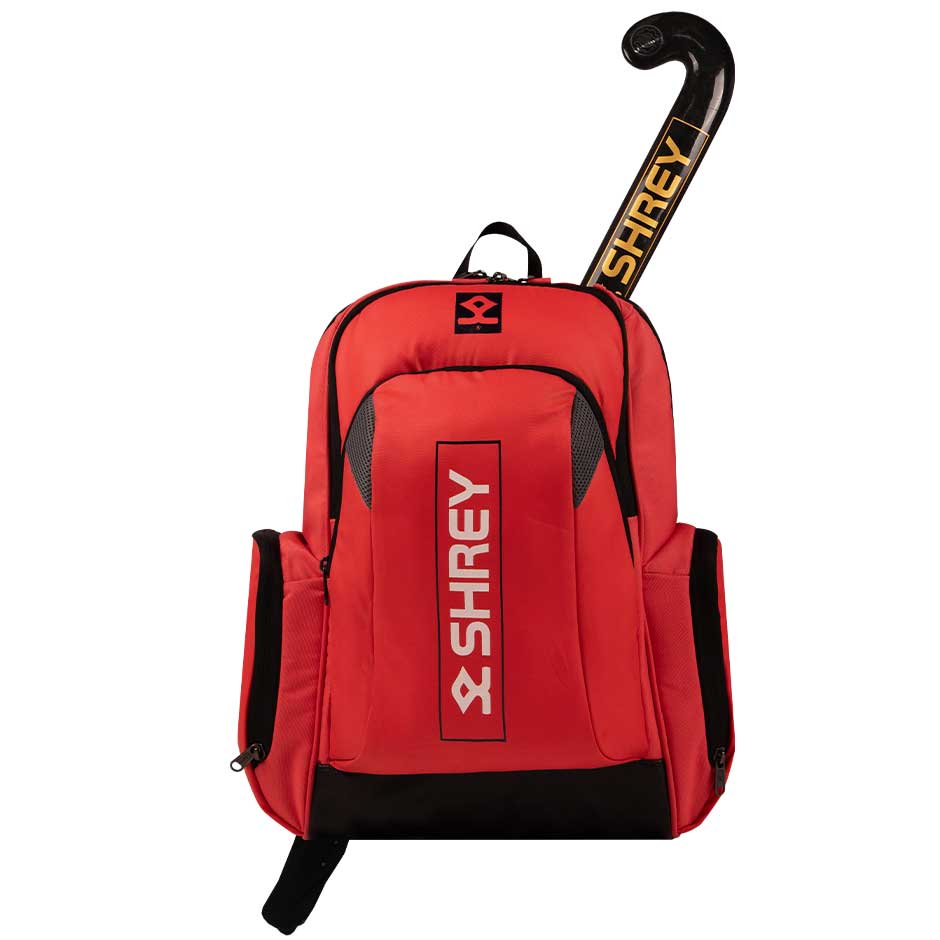 Shrey Shrey Urban Hockey Backpack Radiant Red | MR Cricket Hockey