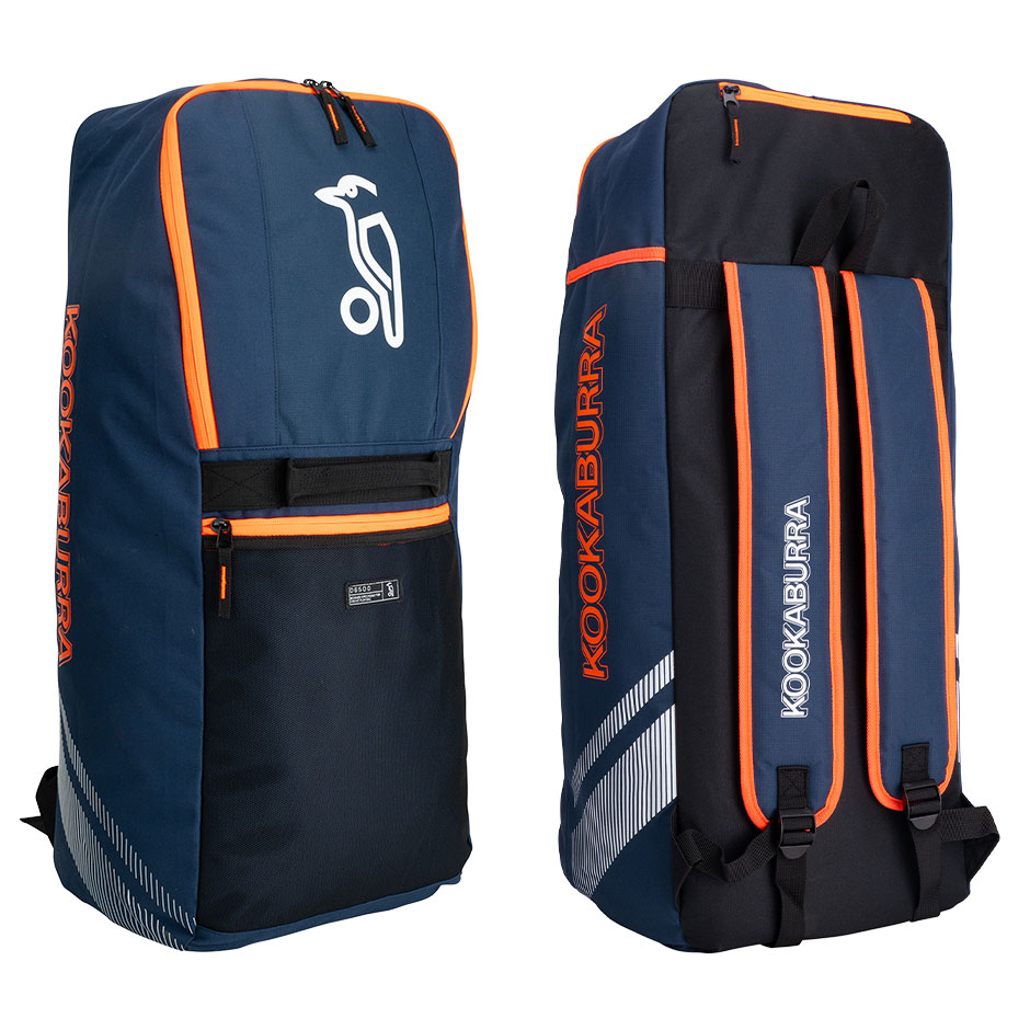 Kookaburra Cricket d6500 Cricket Duffle Bag Navy Orange | MR Cricket Hockey