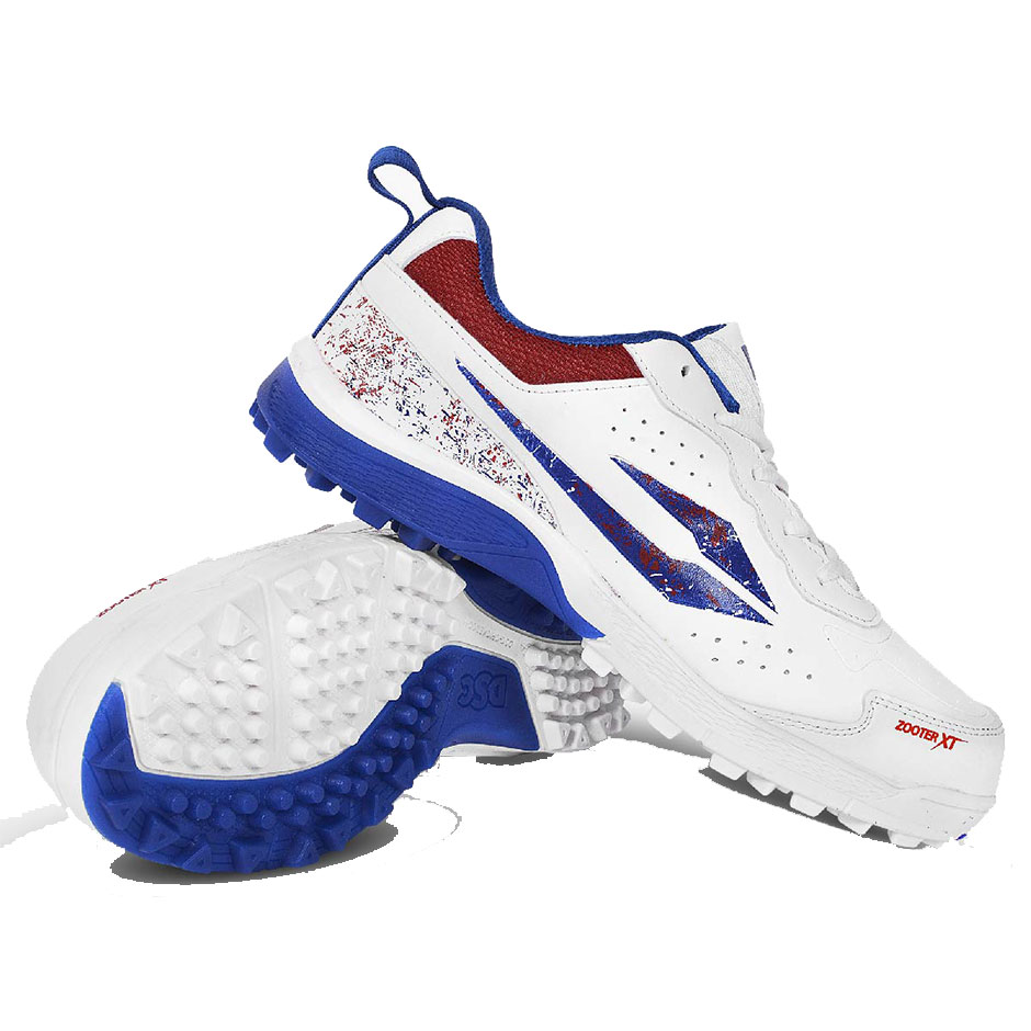 Zooter Junior Rubber Cricket Shoe Red | MR Cricket Hockey