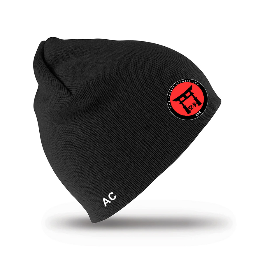 Eiko Karate Association Beanie Black RC044 | MR Cricket Hockey