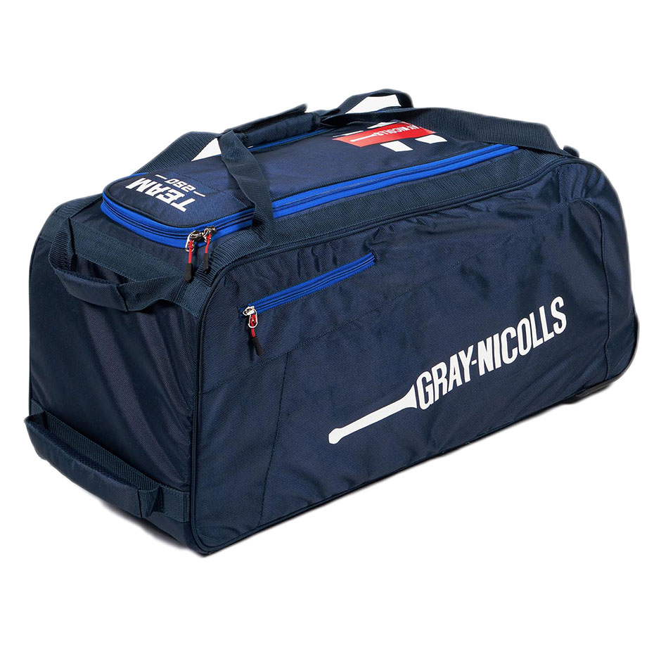 Gray Nicolls Team 250 Wheelie Cricket Bag Navy Royal | MR Cricket Hockey